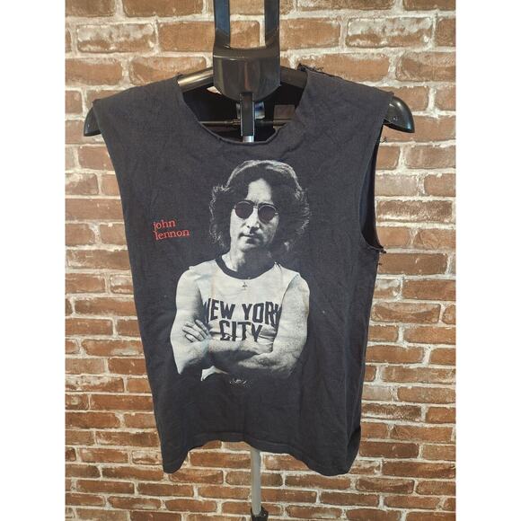 Hanes | Shirts | Vintage John Lennon Dreamer New York City Black Tshirt ...